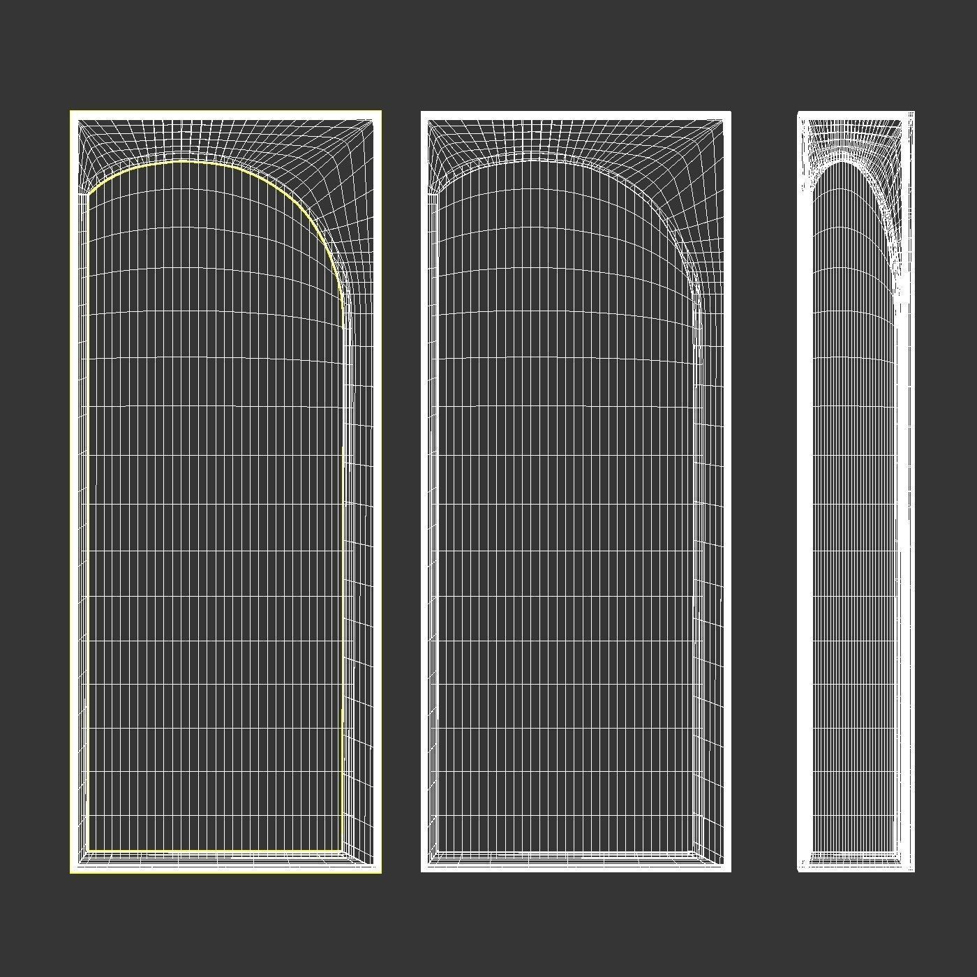 PORTICO FLOOR MIRROR by Bakerfurniture 3D model | CGTrader