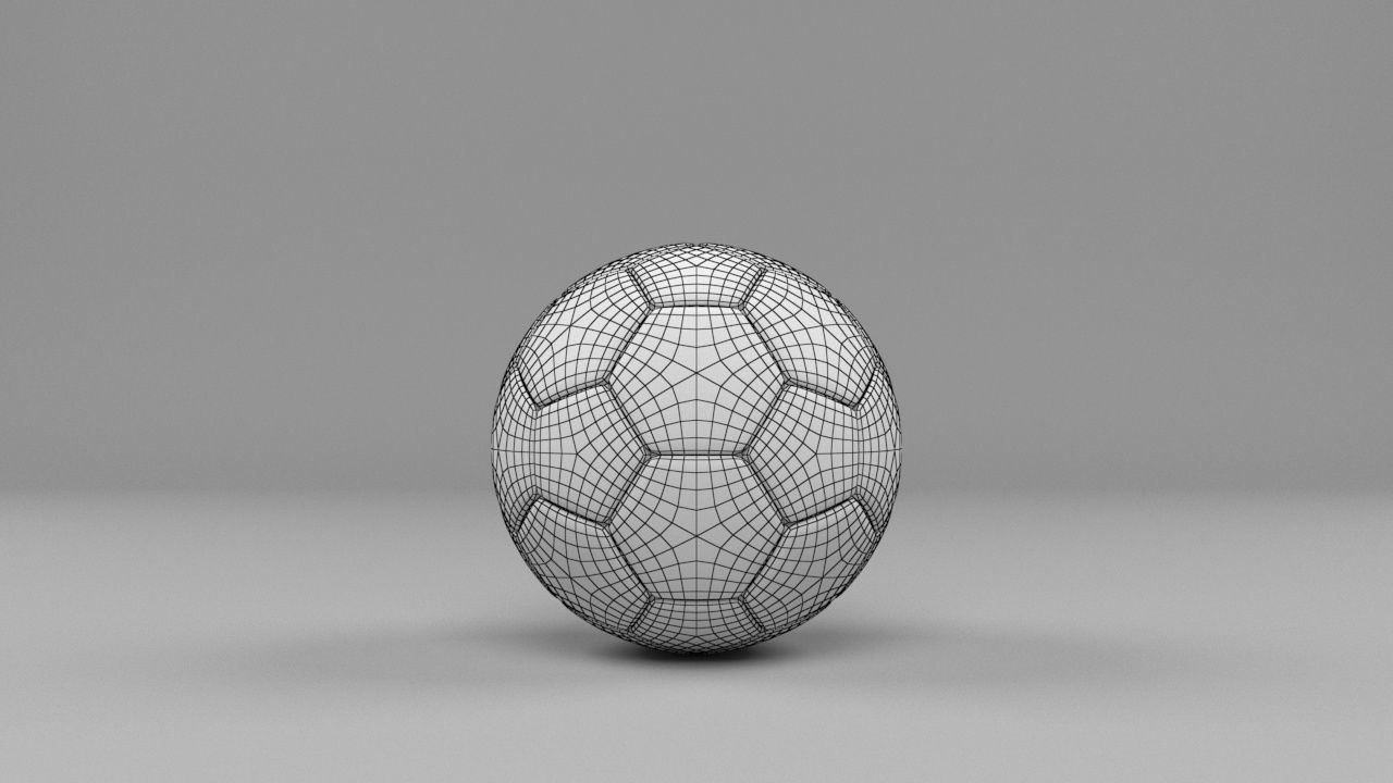 football 3d model 3D model | CGTrader