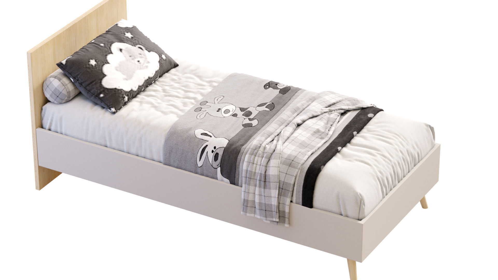 Bed Xaga 3D model | CGTrader