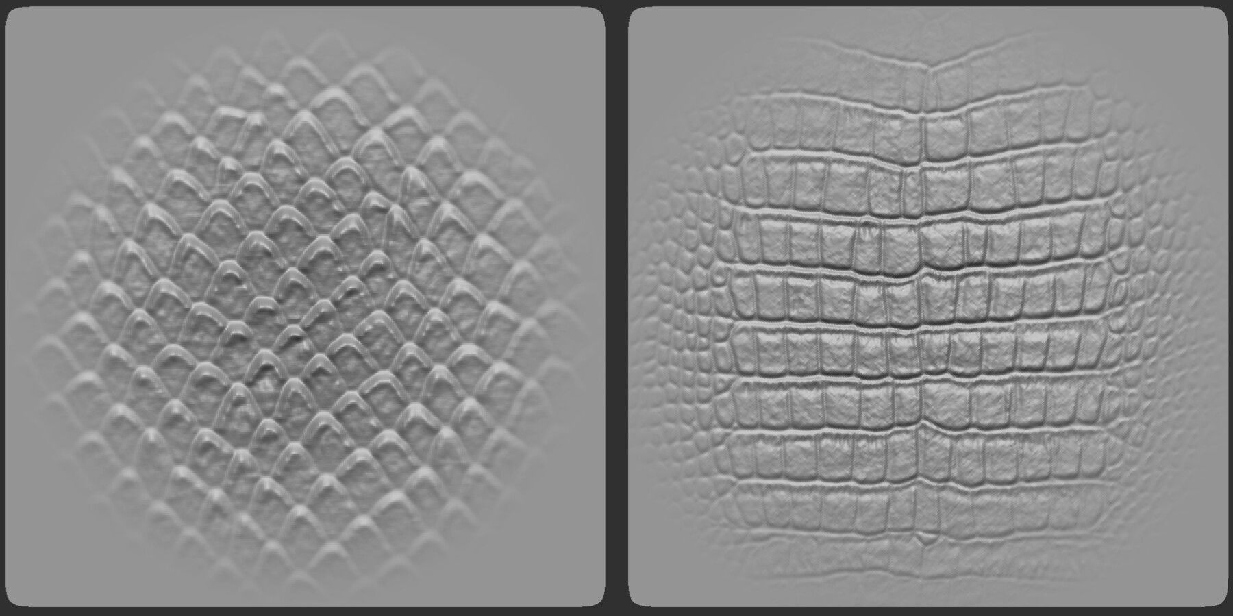 45 Reptile Dragon lizard crocodile Skin Scale Alphas V3 3D model | CGTrader