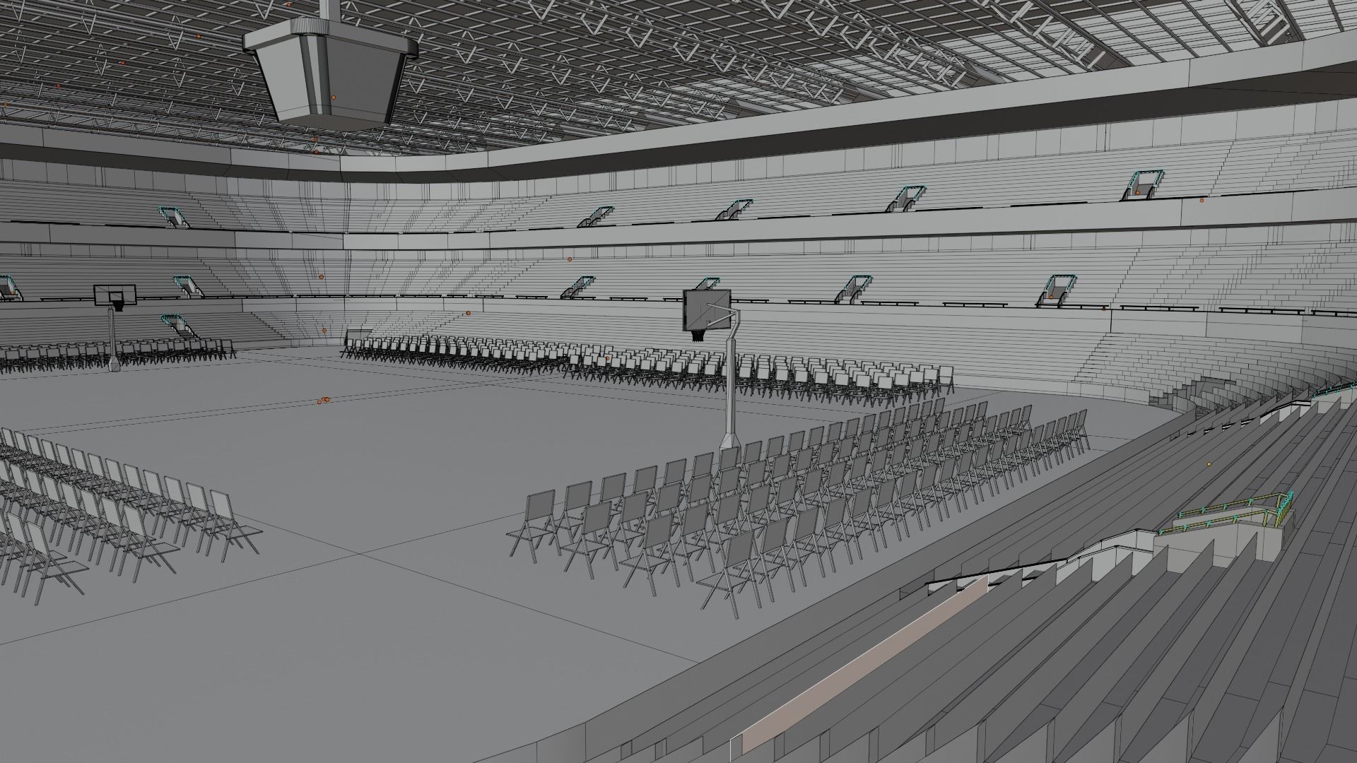 3D model Basketball Stadium VR / AR / low-poly | CGTrader