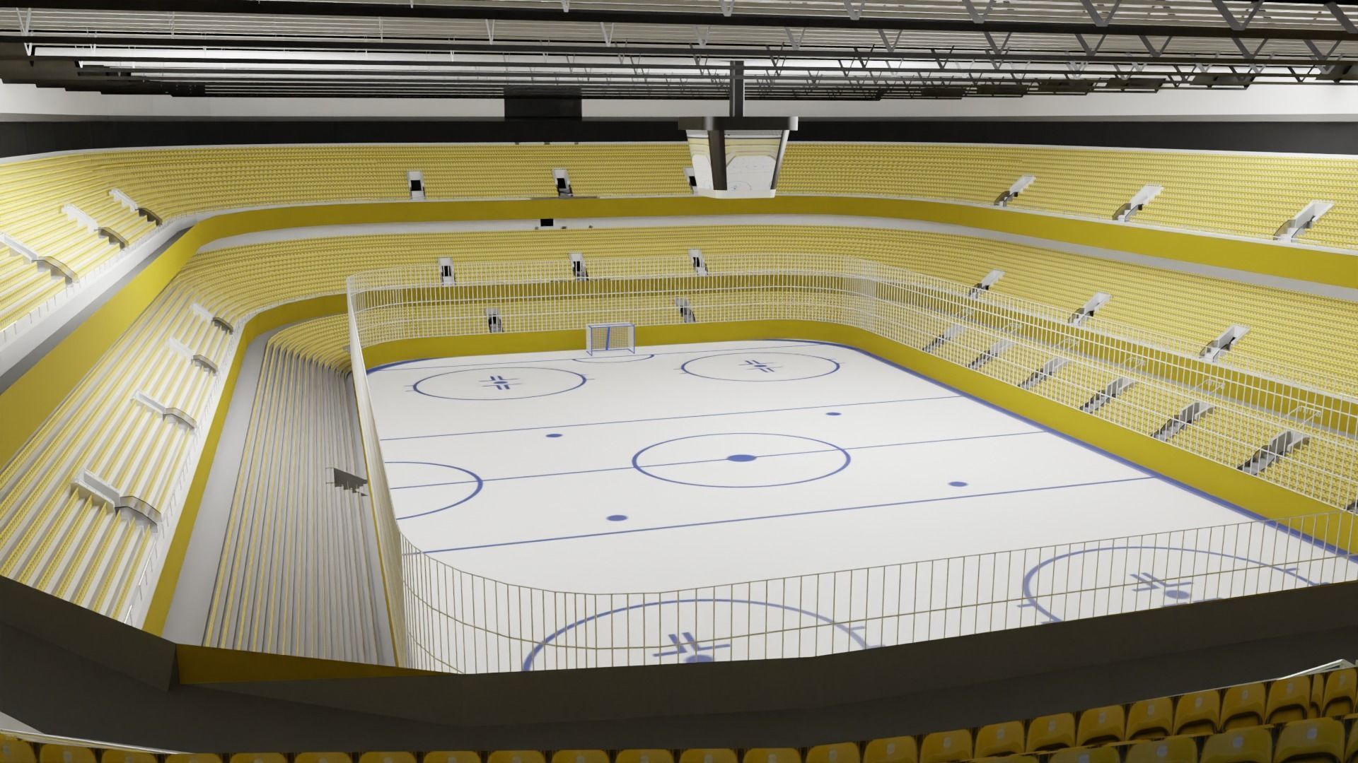 3D model Ice Hockey Stadium VR / AR / low-poly | CGTrader
