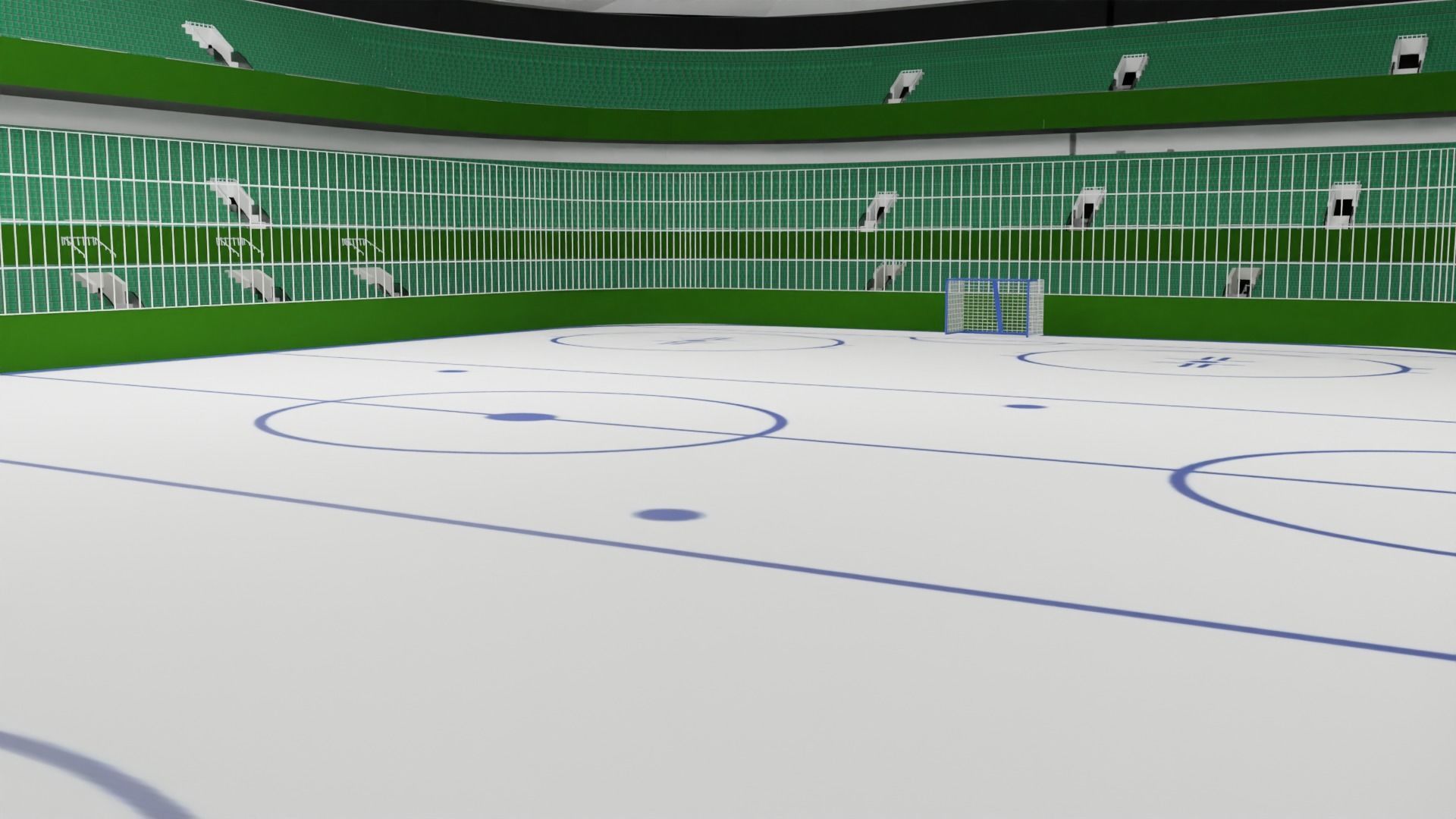 3D model Ice Hockey Stadium VR / AR / low-poly | CGTrader