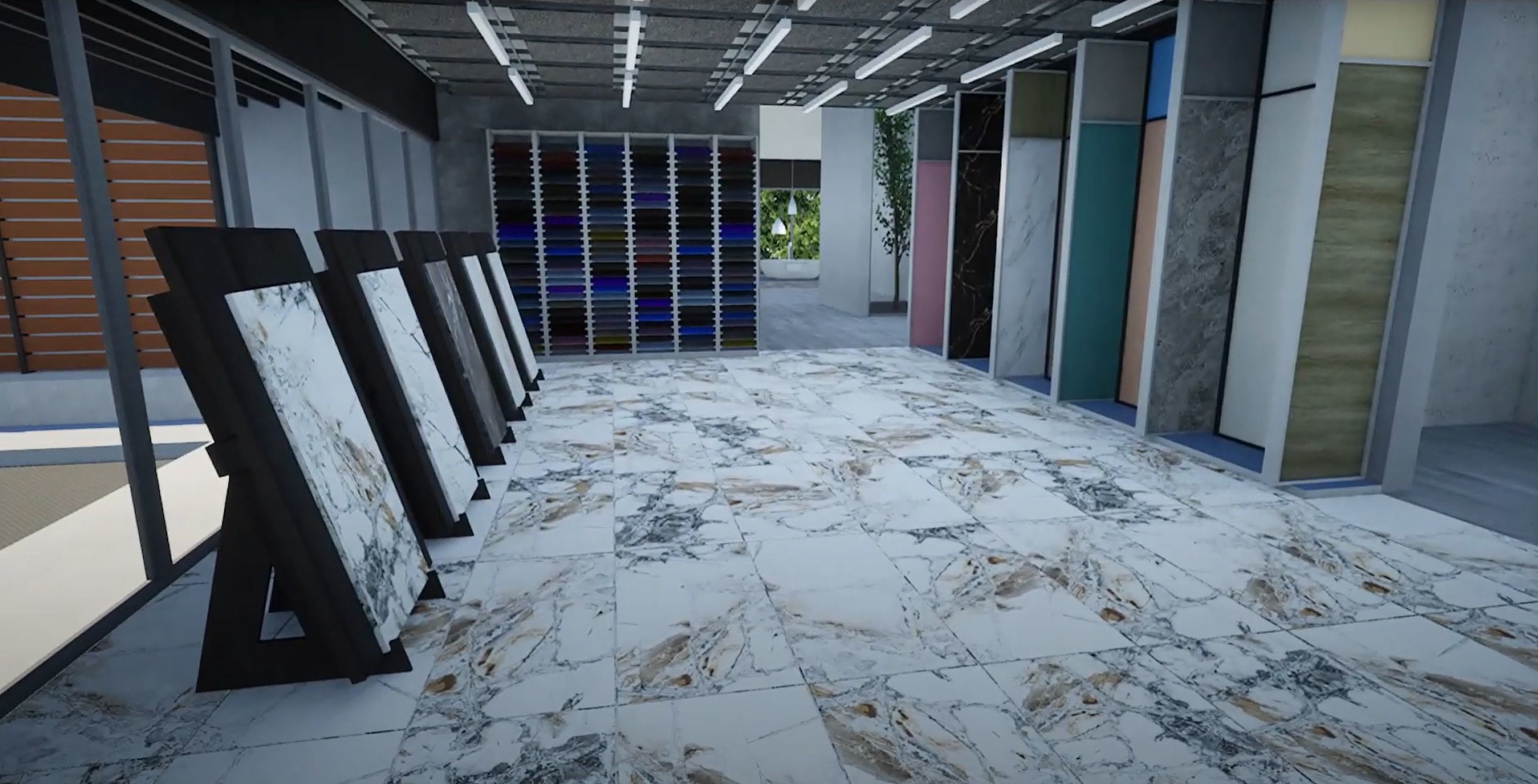 3D model Archviz Realism 3d showroom architecture Unreal Engine VR / AR ...