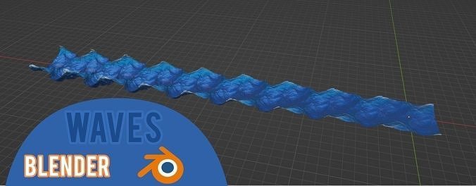 Easy 9 types of waves Texture animated | CGTrader