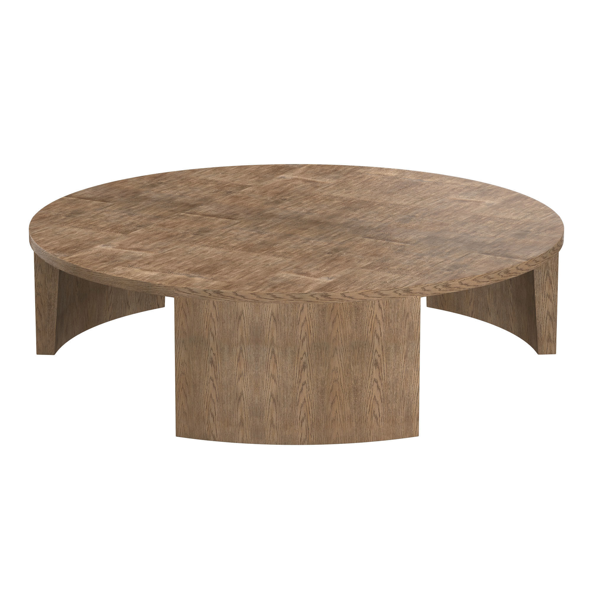 WYETH SPLIT BAMBOO ROUND COFFEE TABLE 3D model | CGTrader