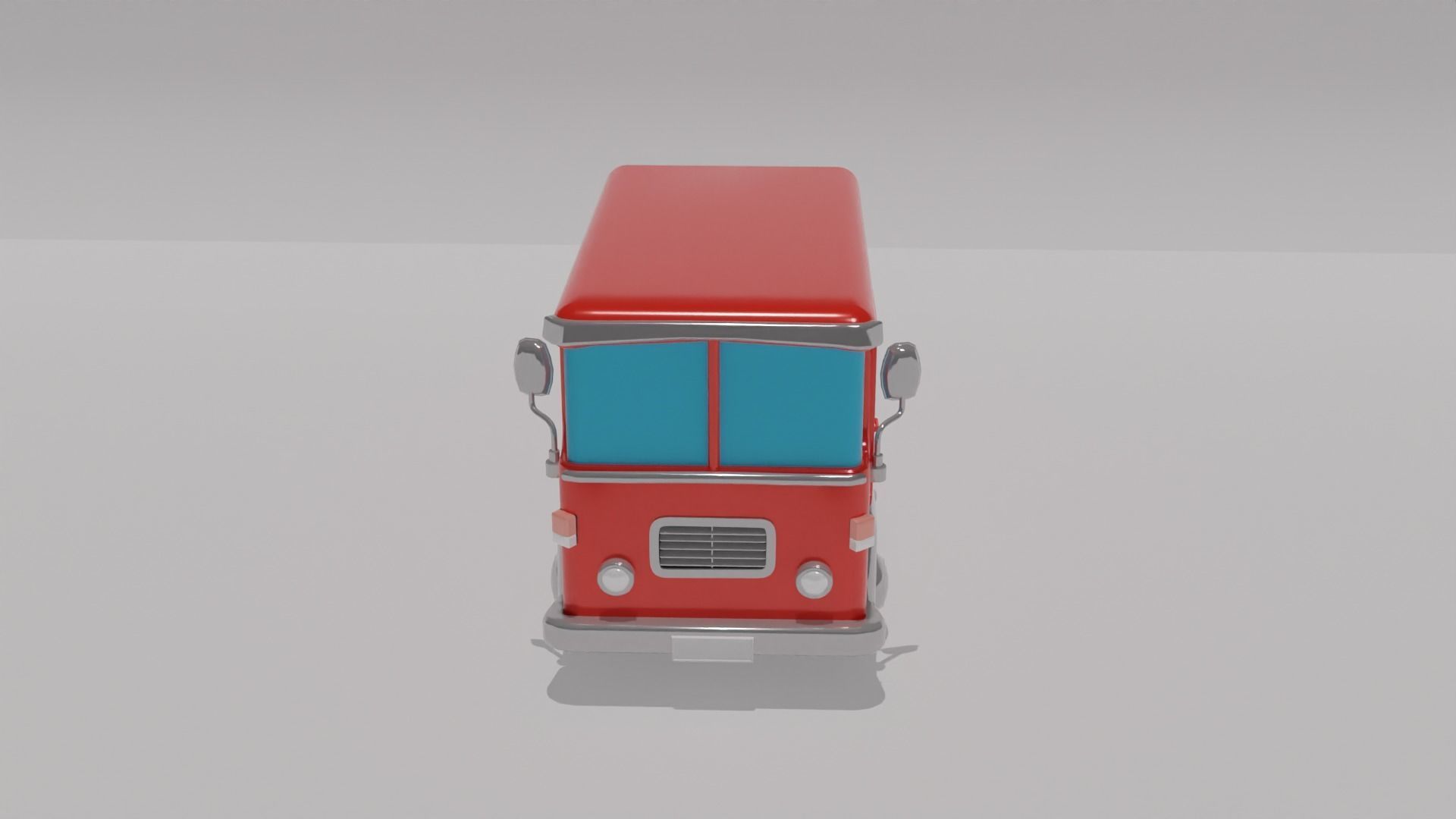 3D model Cartoon bus - prod ready VR / AR / low-poly | CGTrader