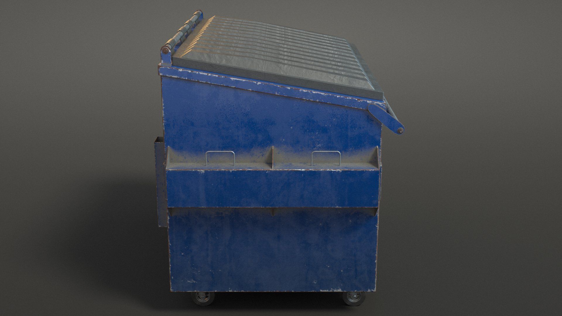 3D model Old Dumpster VR / AR / low-poly | CGTrader