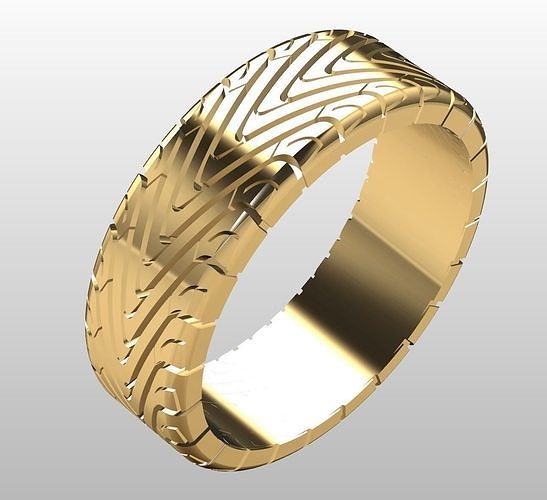 Ring tire 3D model 3D printable | CGTrader
