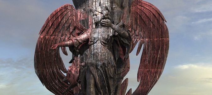 Athena Dark Angel Version 3D model | CGTrader