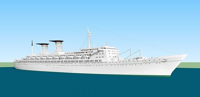 3D model SS Michelangelo VR / AR / low-poly | CGTrader