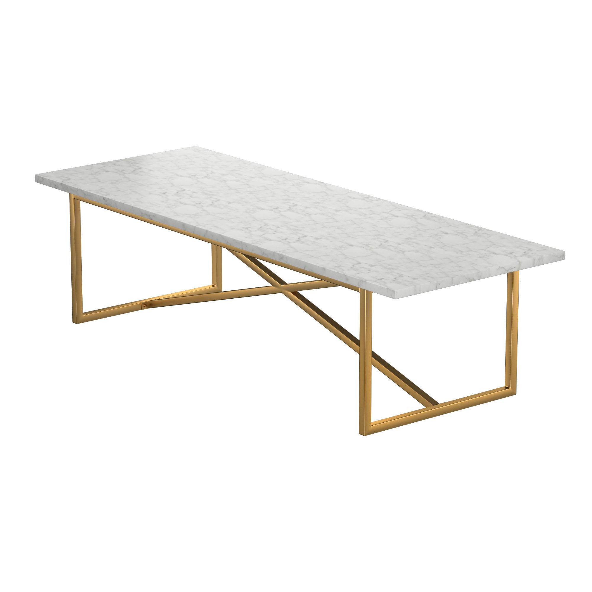 TORANO MARBLE RECTANGULAR DINING TABLE 3D model | CGTrader
