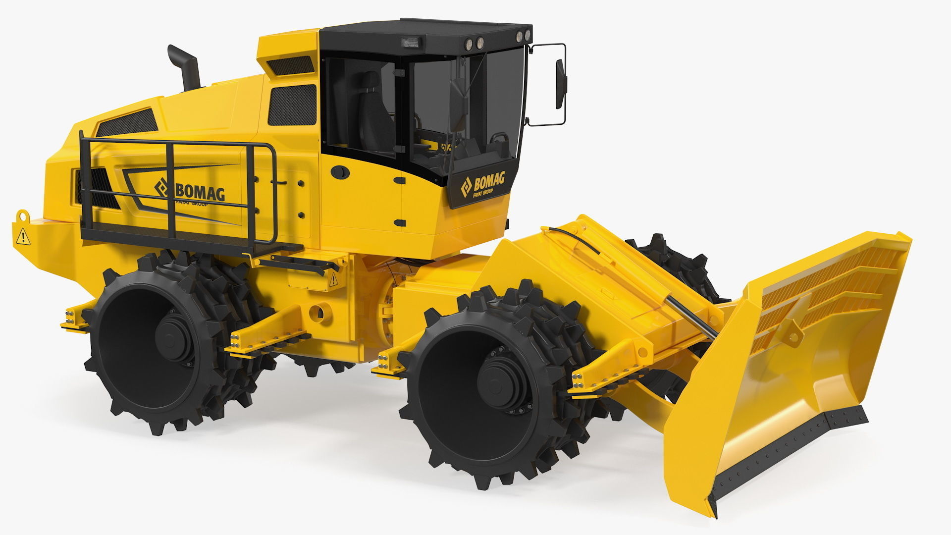 Bomag BC 473 RB5 Refuse Compactor 3D model | CGTrader