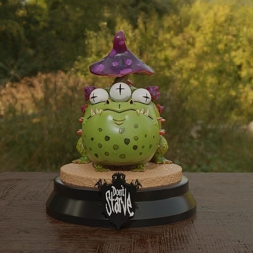 Toadstool - Dont Starve 3D model 3D printable | CGTrader