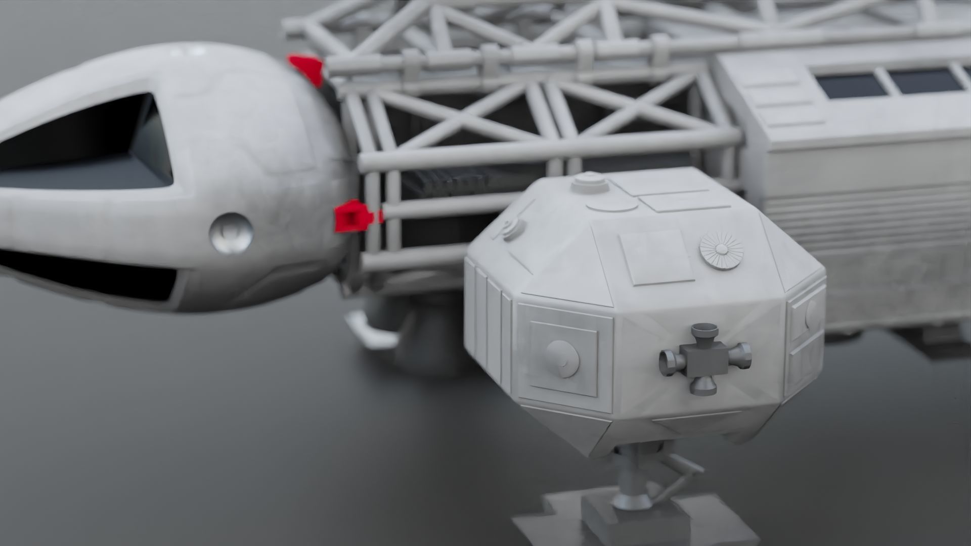 SPACE 1999 EAGLE 3D model | CGTrader
