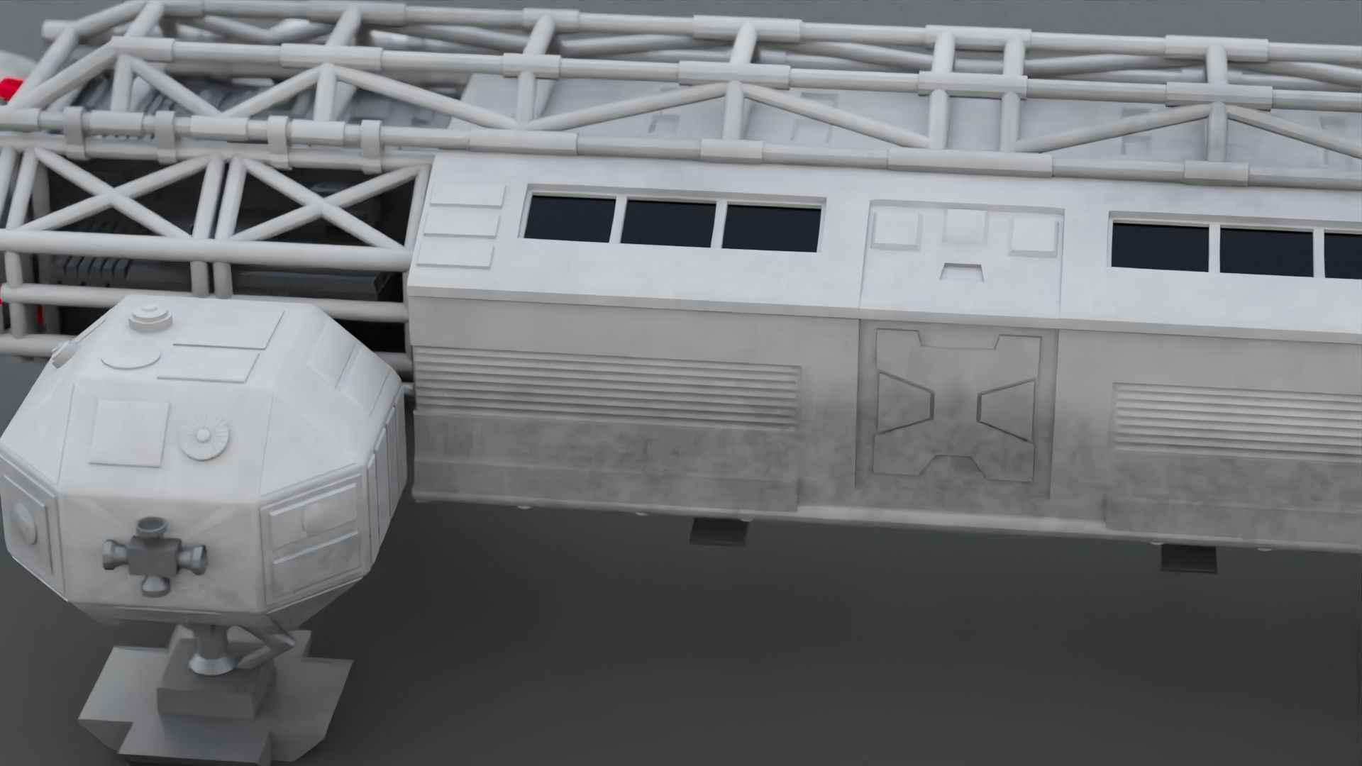 SPACE 1999 EAGLE 3D model | CGTrader