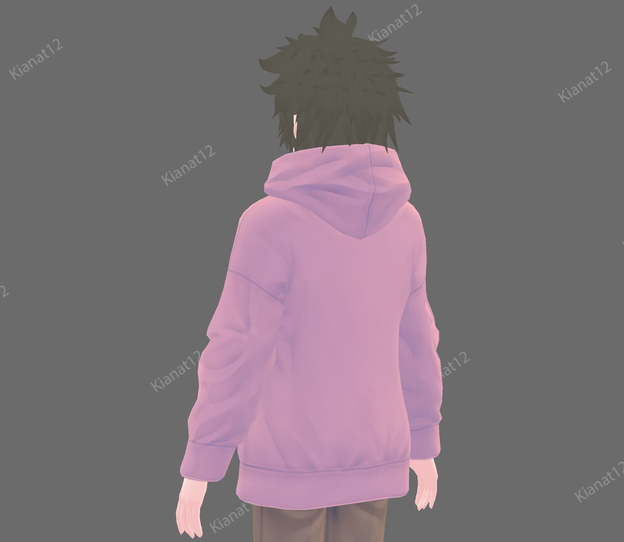 3D model 3d low poly male avatar for vrchat and gaming VR / AR / low ...