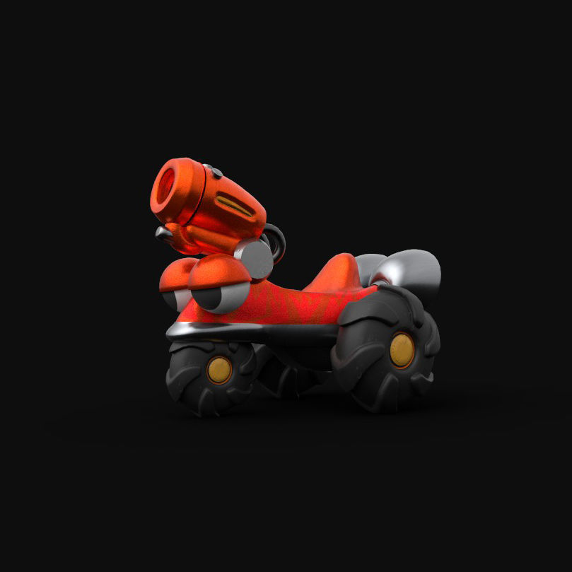 GunBound Kalsidon 3D model | CGTrader