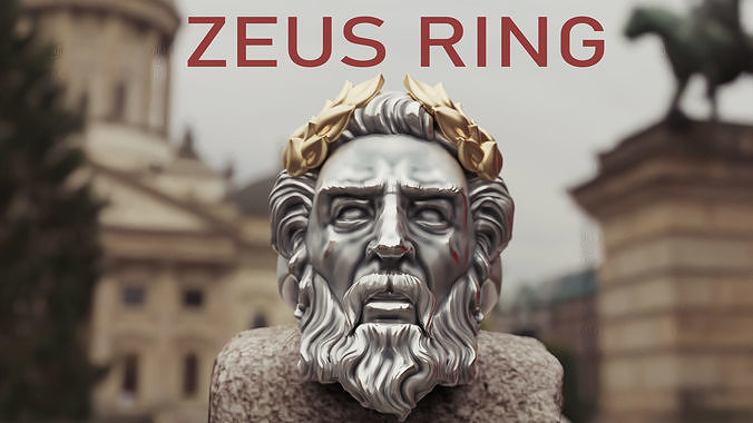 Ring Zeus 3D model 3D printable | CGTrader
