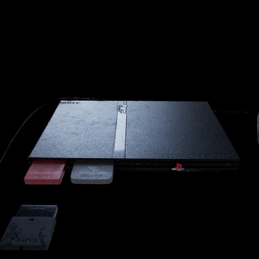 3D model Sony Playstation 2 PS2 VR / AR / low-poly | CGTrader