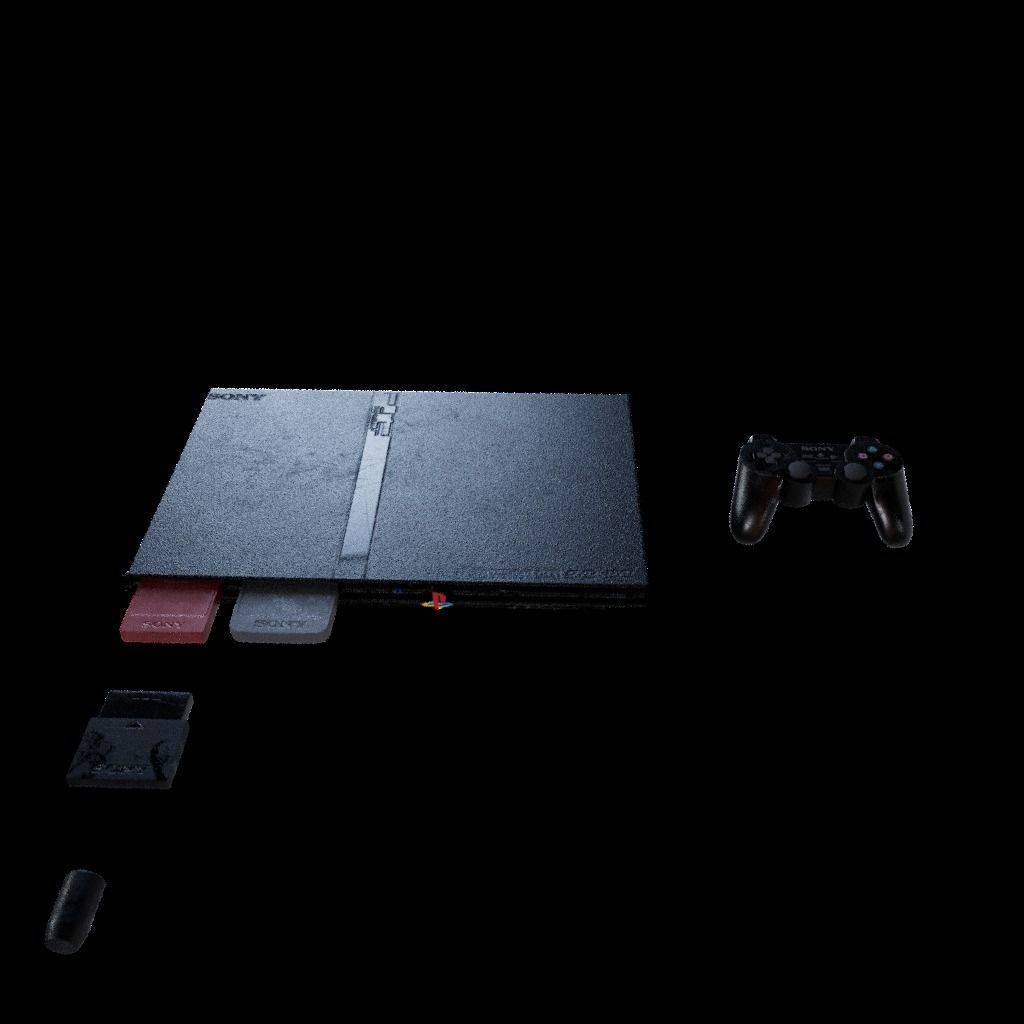 3D model Sony Playstation 2 PS2 VR / AR / low-poly | CGTrader