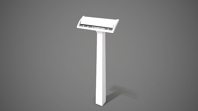 3D model Razor street lamp VR / AR / low-poly | CGTrader