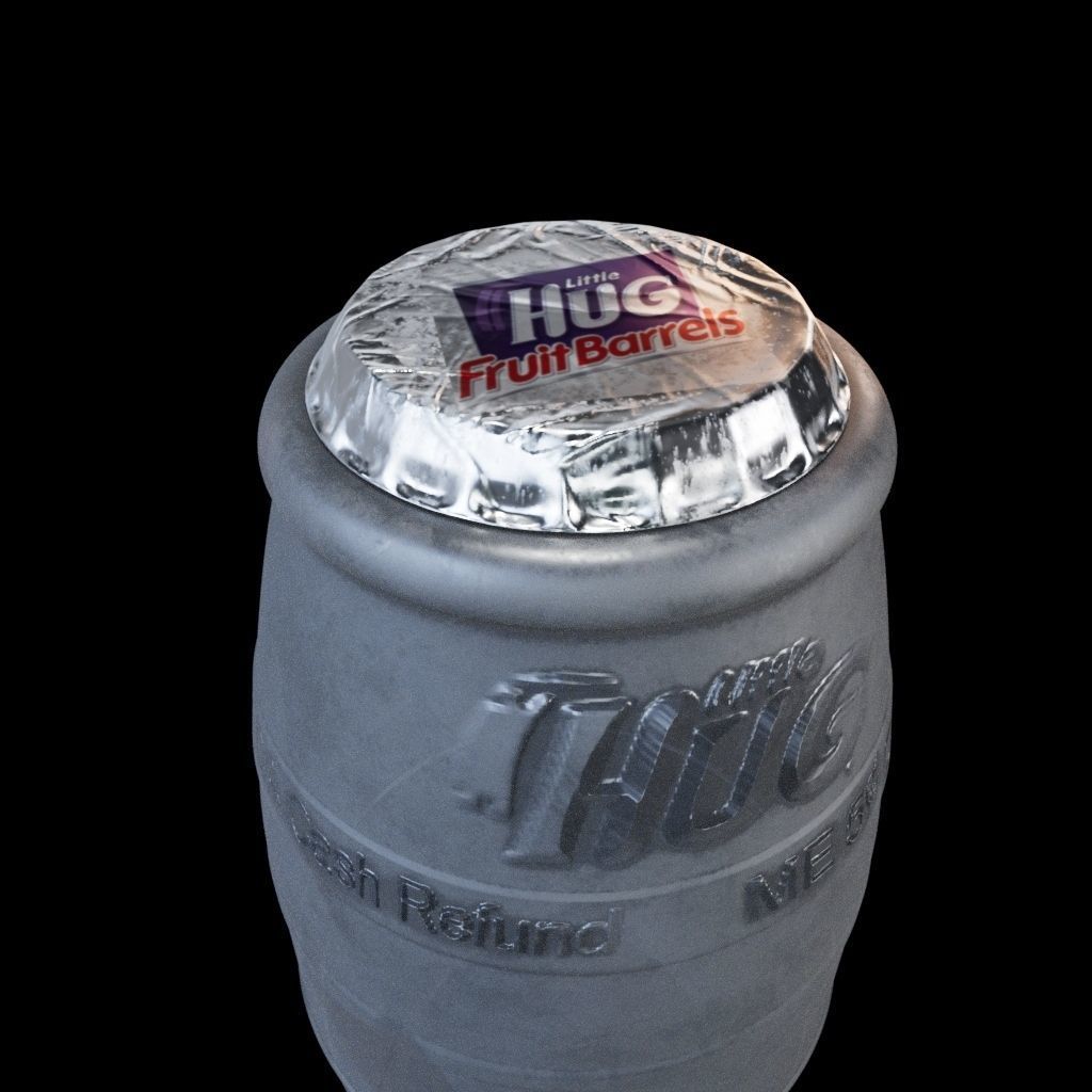 3D model Hugs Juice Barrel VR / AR / low-poly | CGTrader