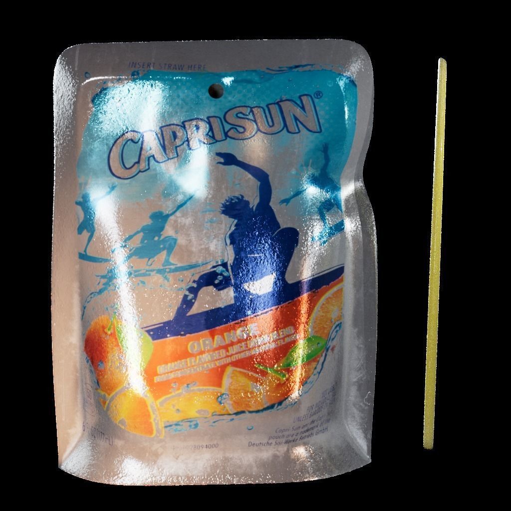 3D model Caprisun Juice Pouch VR / AR / low-poly | CGTrader