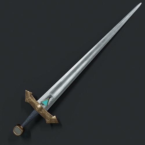 3D model sword from legend of zelda VR / AR / low-poly | CGTrader