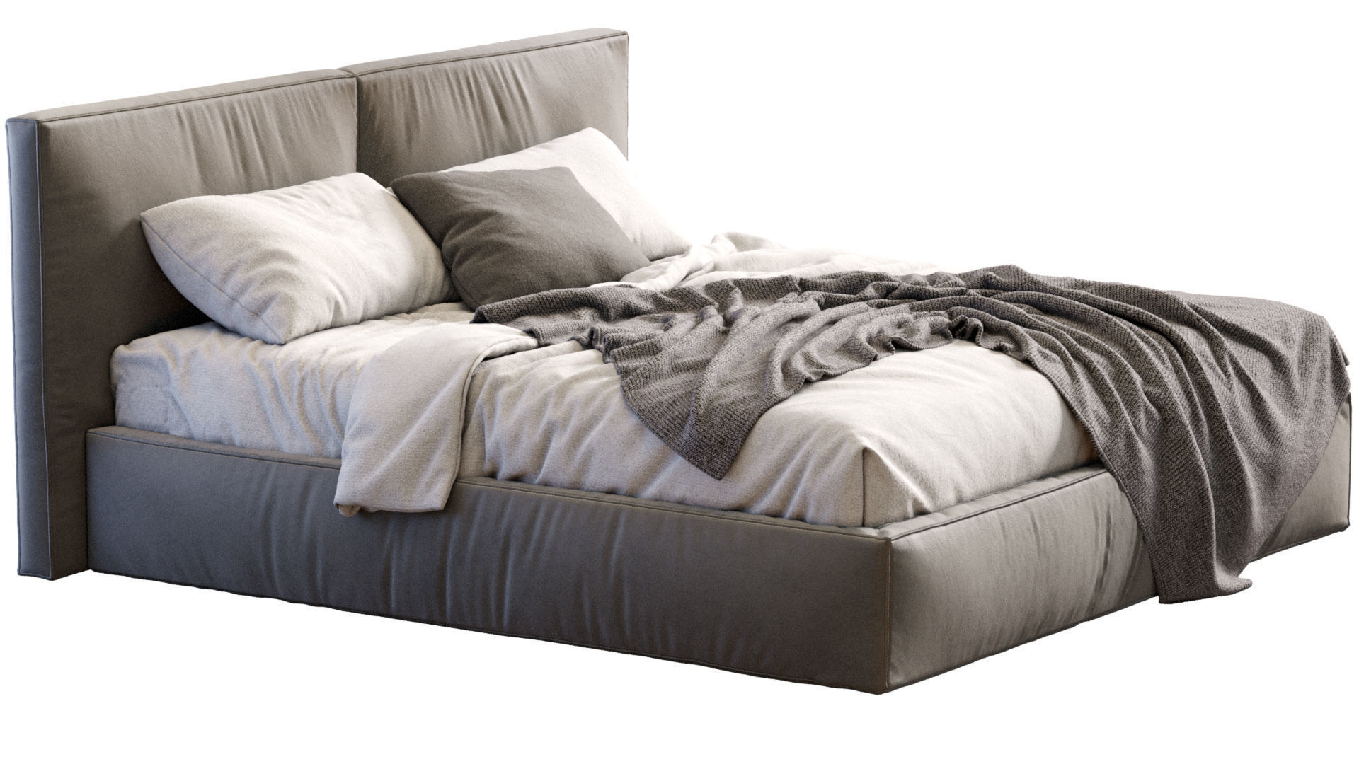 Miller Bed By Flexteam 3D model | CGTrader