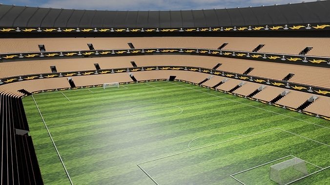 3D model Europa League Stadium VR / AR / low-poly | CGTrader