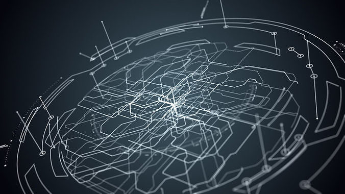Infographic Structure Animated 3D Sequence 3D model animated | CGTrader