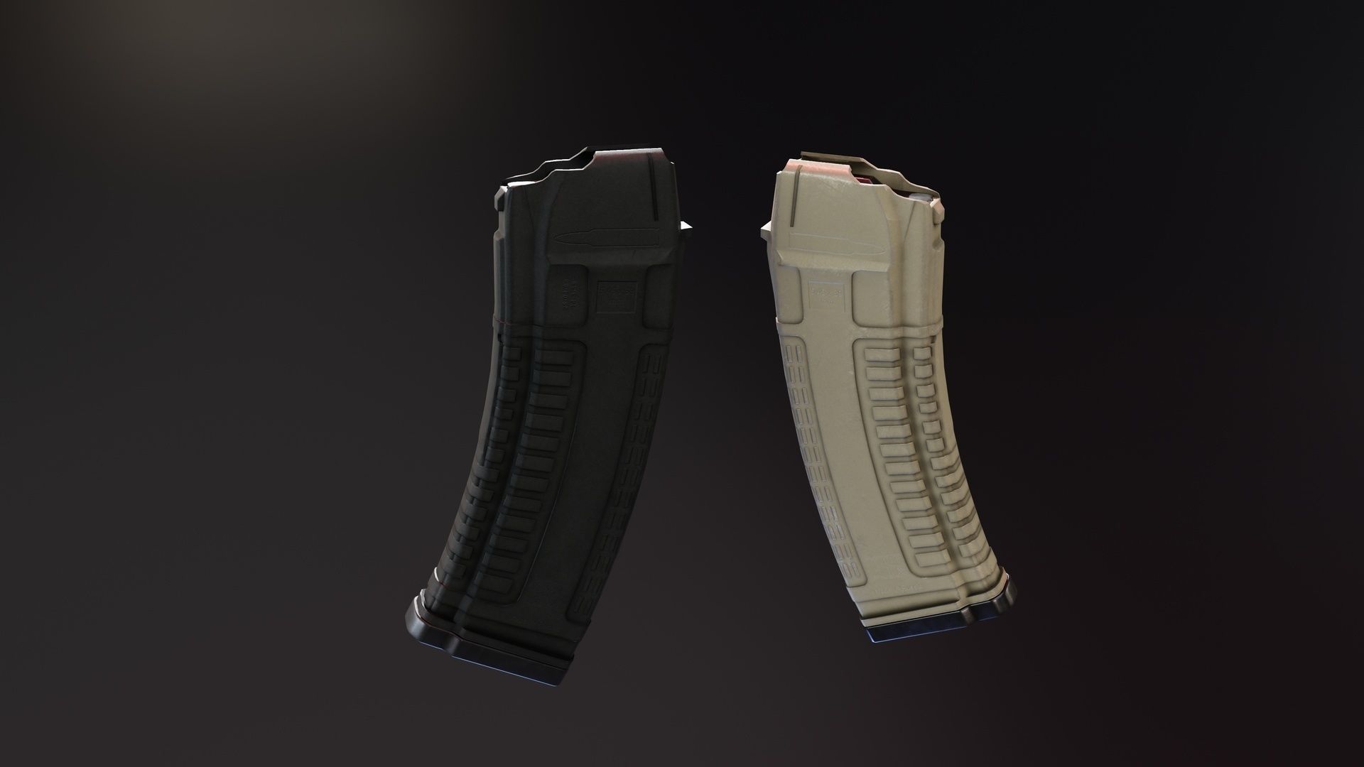 3D model Pufgun AK Magazines VR / AR / low-poly | CGTrader