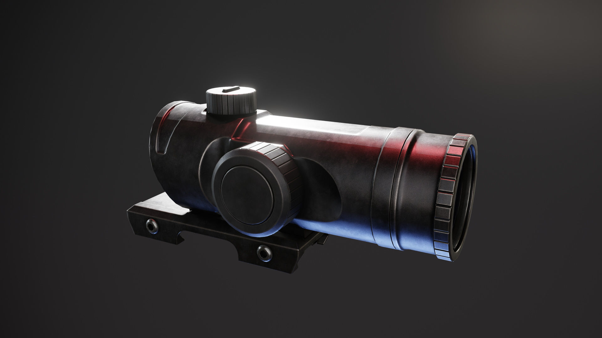 3D model Pilad Brevis Prismatic Scope VR / AR / low-poly | CGTrader