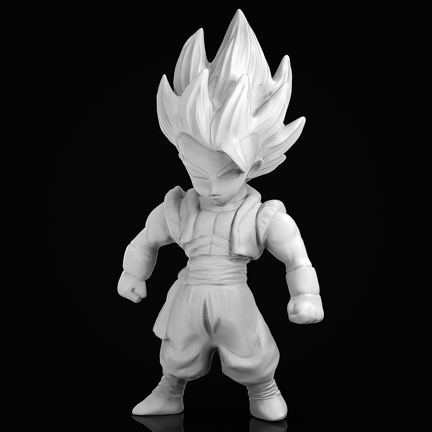 Gogeta Dragon Ball 3D Printable free 3D model 3D printable | CGTrader