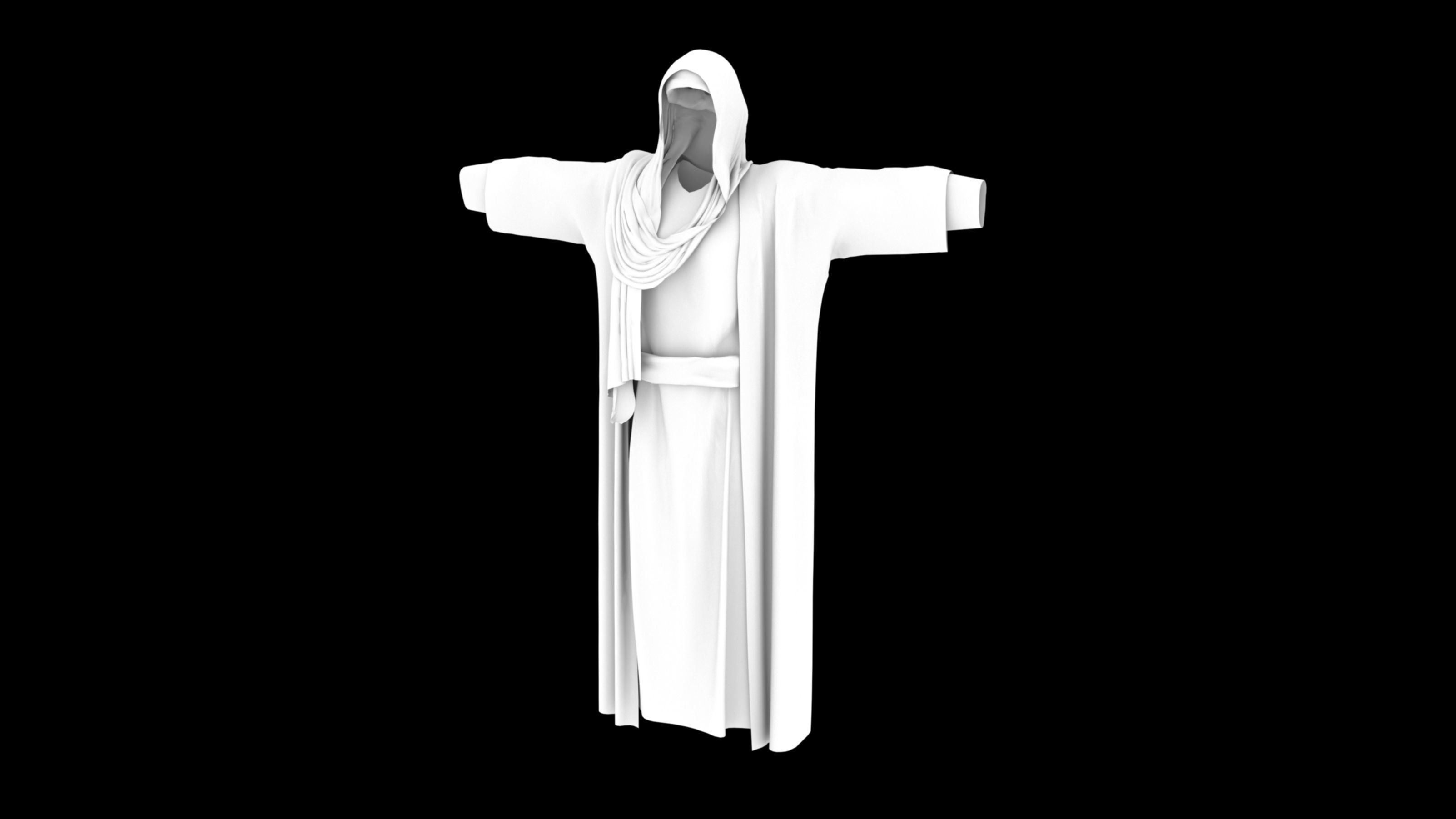 old arab man clothes 3D model | CGTrader