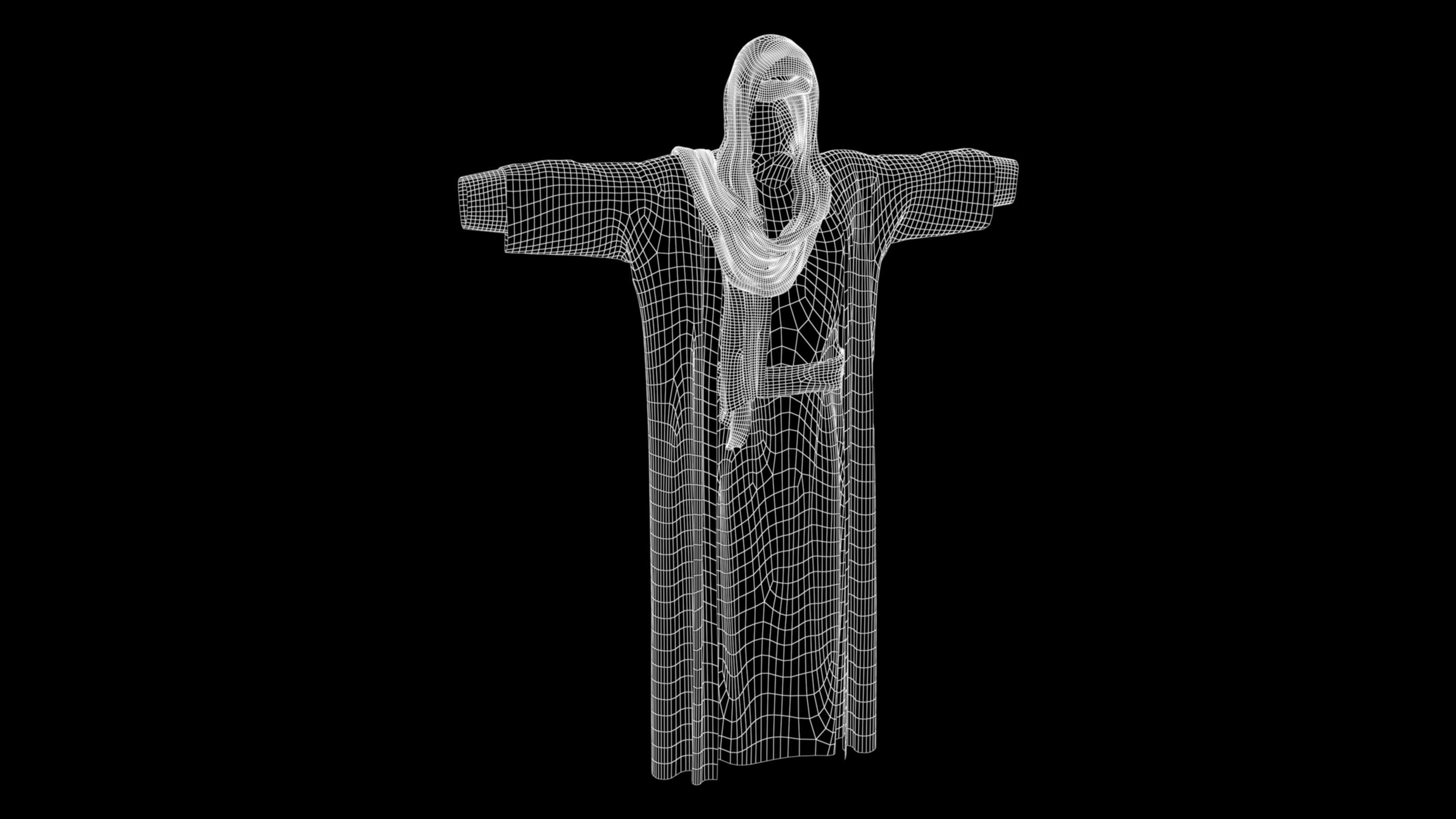old arab man clothes 3D model | CGTrader