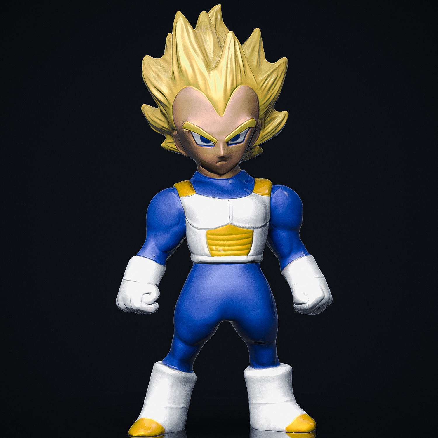 Vegeta Dragon Ball 3D Printable free 3D model 3D printable | CGTrader