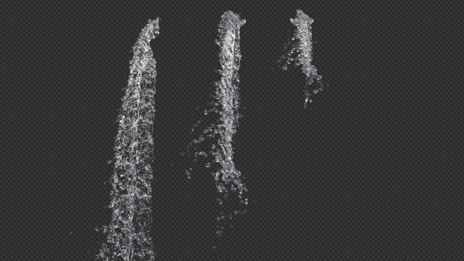 Water Splash Pouring Animation 3D model animated | CGTrader