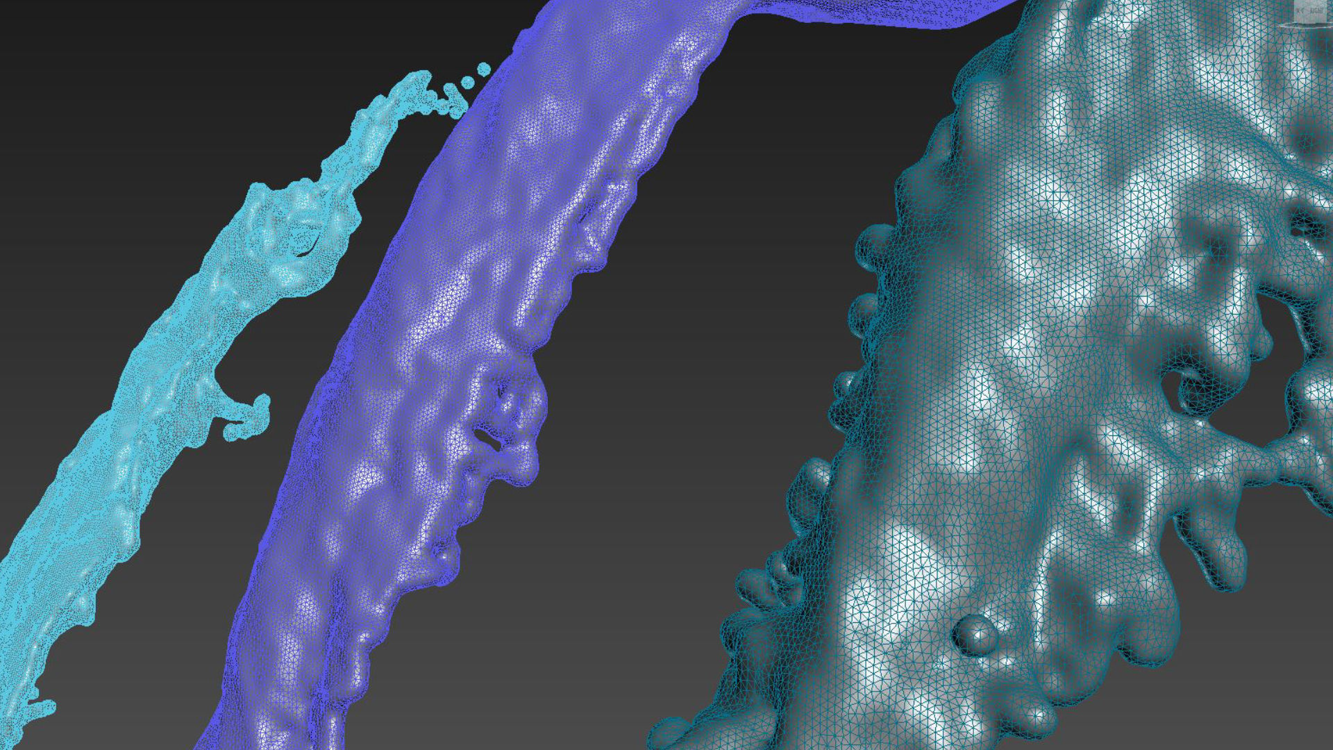 Water Splash Pouring Animation 3D model animated | CGTrader