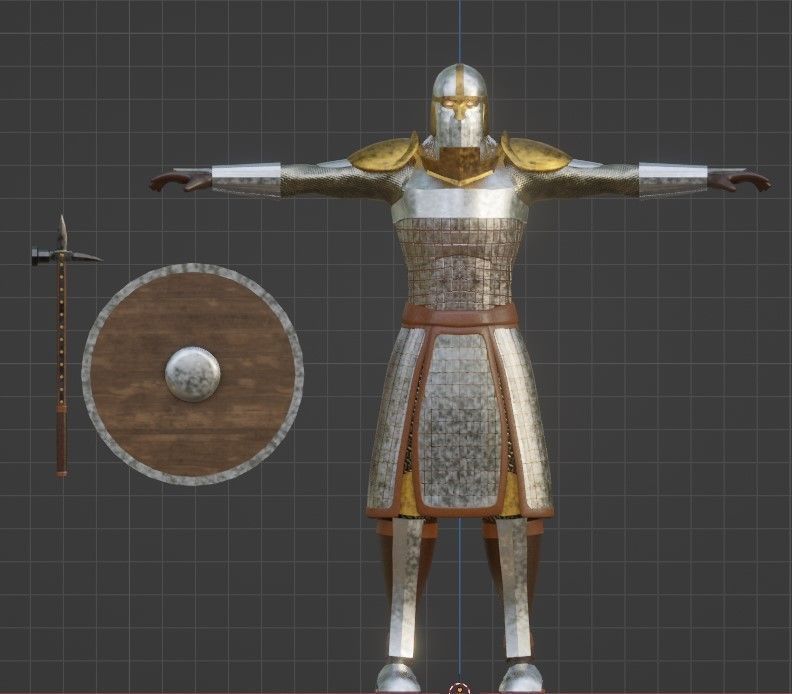 Knight 3D model | CGTrader