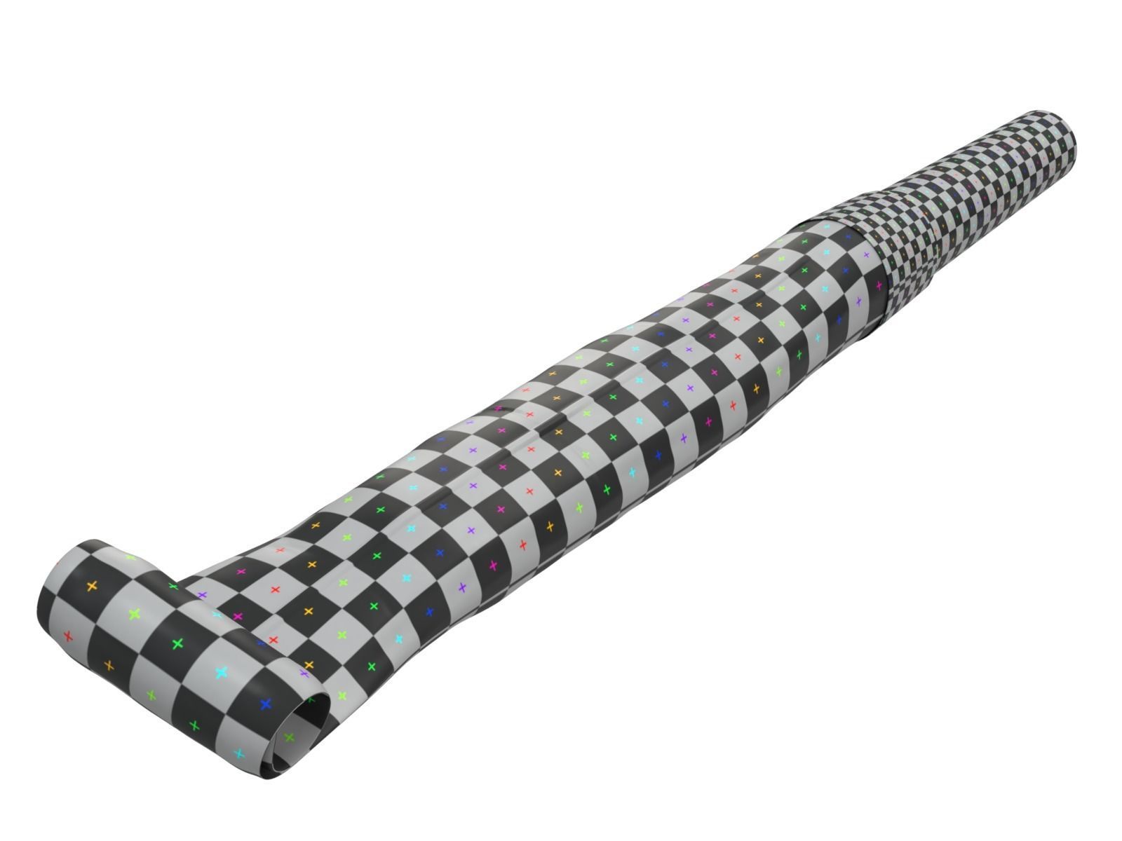 Party Whistle Animation 3D model animated | CGTrader