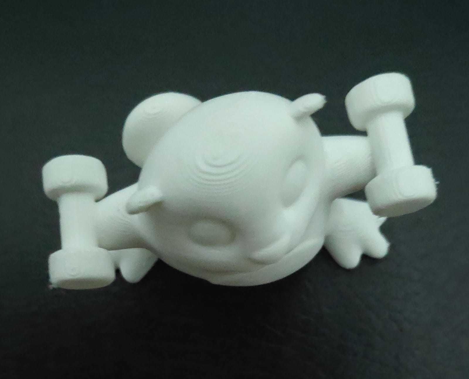 Beaver Working Out 3D model 3D printable | CGTrader