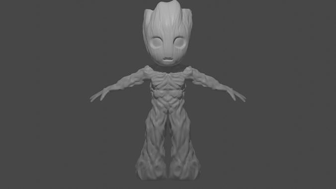 Baby Groot 3D model | CGTrader