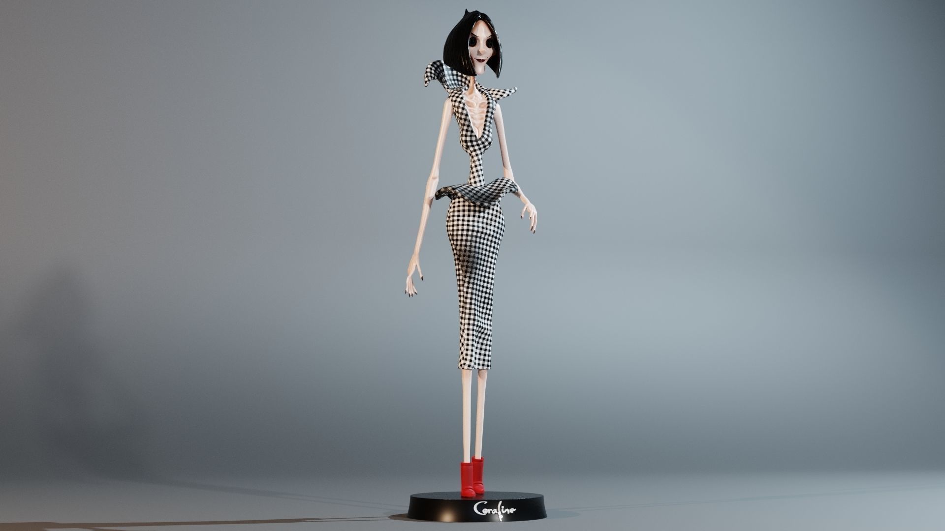 The Beldam - Other mother - Coraline 3D model 3D printable | CGTrader