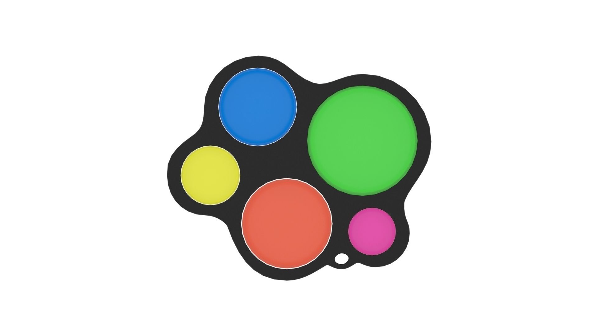 Popping Simple Dimple Animation 3D model animated | CGTrader