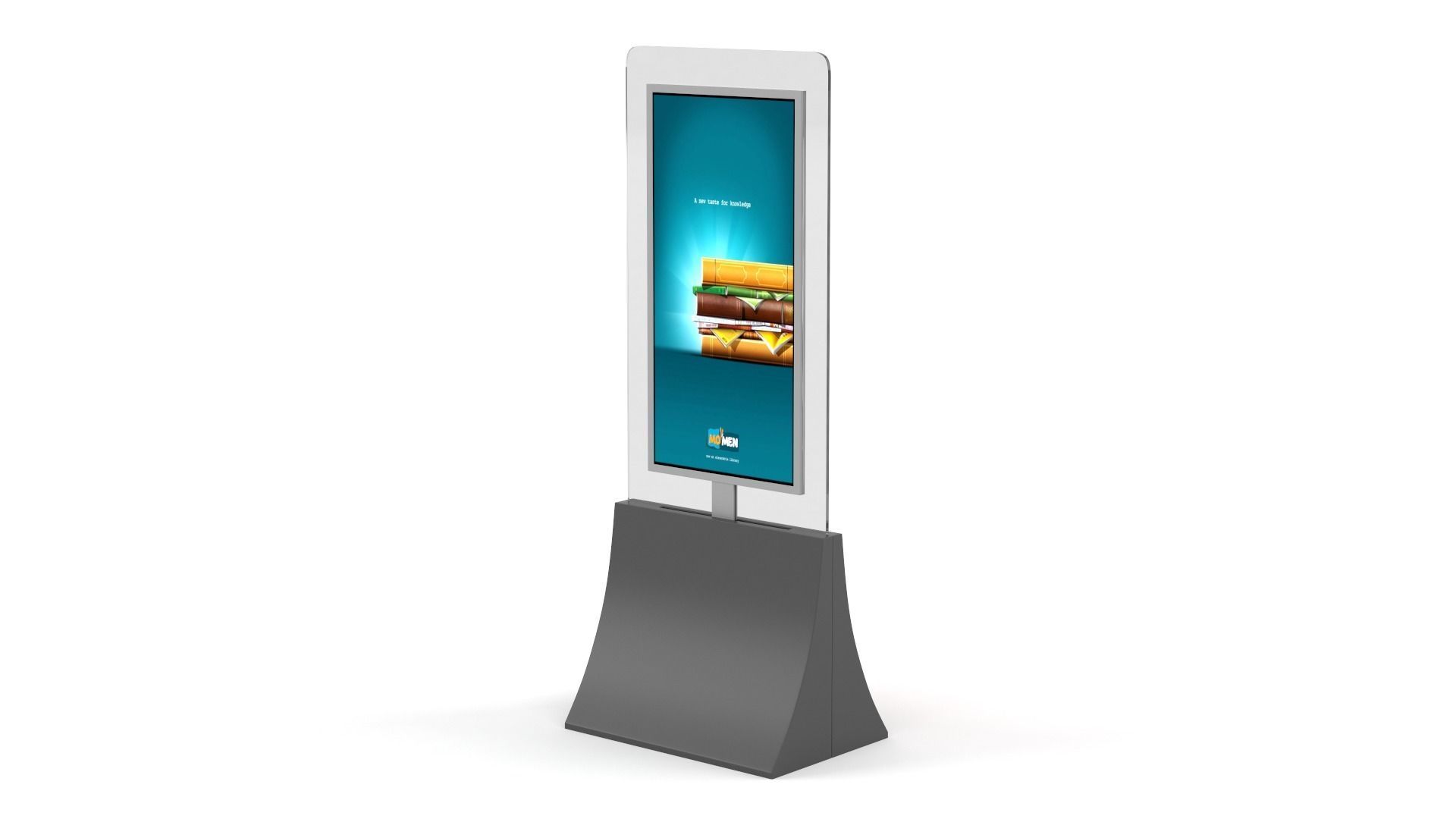 Electronic Kiosk 3D model | CGTrader