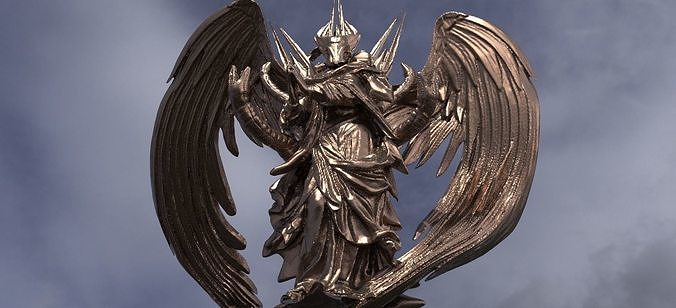 Snake Cult Leader Fallen Angel 3D model | CGTrader