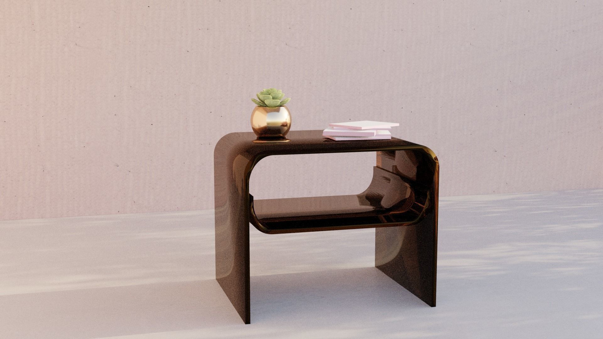 VINTAGE SMALL TABLE 3D model | CGTrader