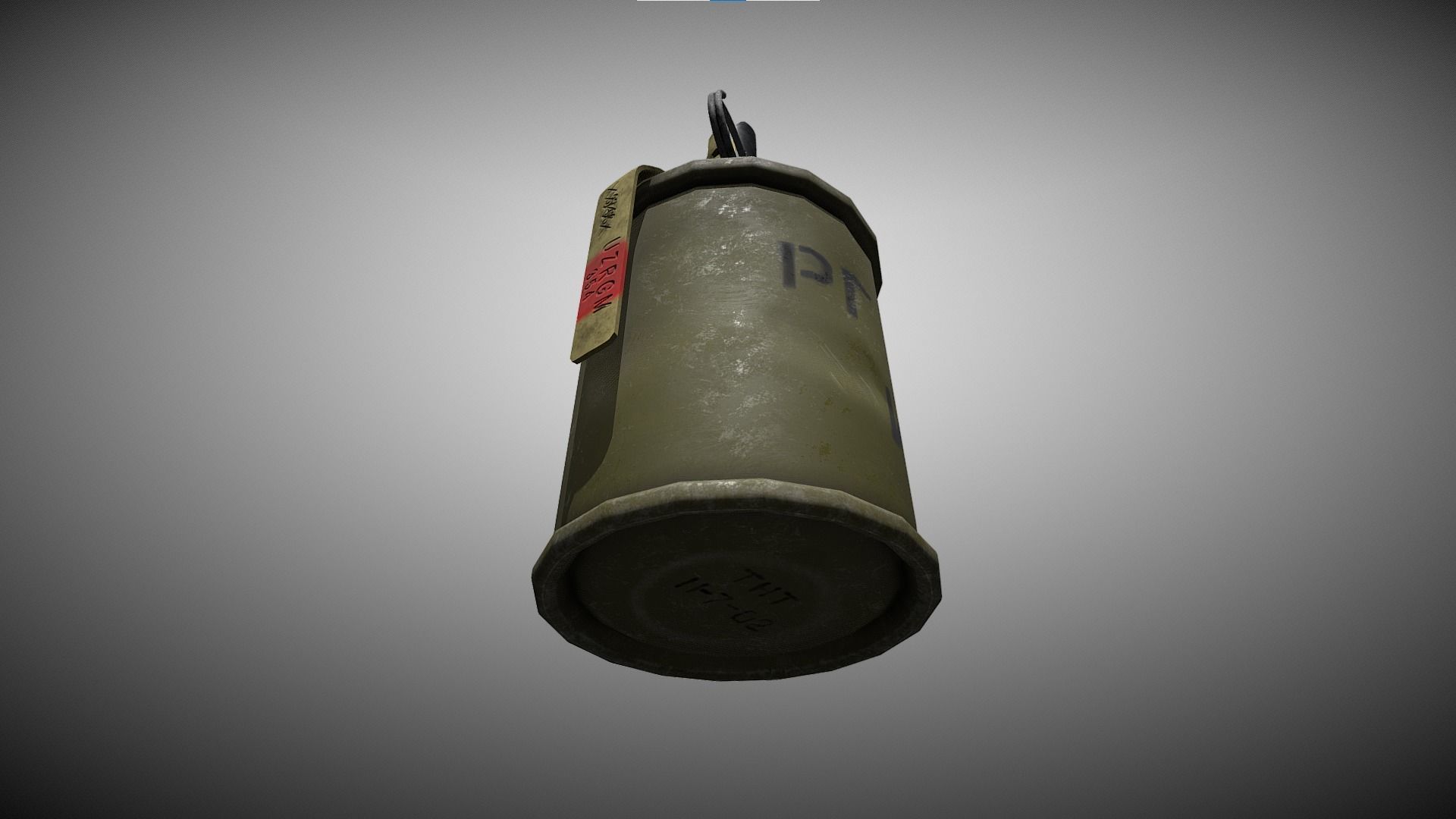 3D model RG-42 Grenade VR / AR / low-poly | CGTrader
